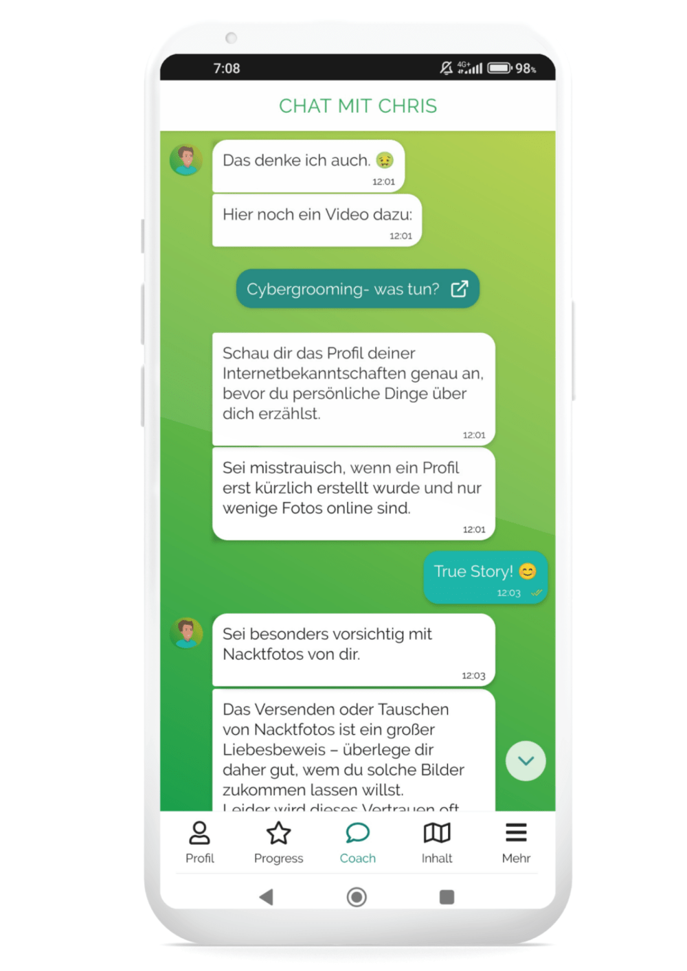 Fachstelle NÖ » Unser neu­es Ange­bot: Die sucht­prä­ven­ti­ve Coa­ching App ready4life